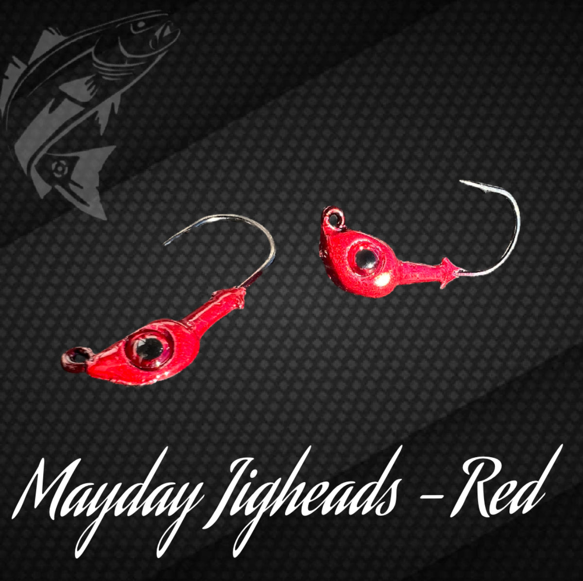 Mayday Jigheads - Red – Red Line Rigs